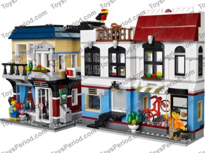 LEGO 31026 Bike Shop and Cafe Set Parts List