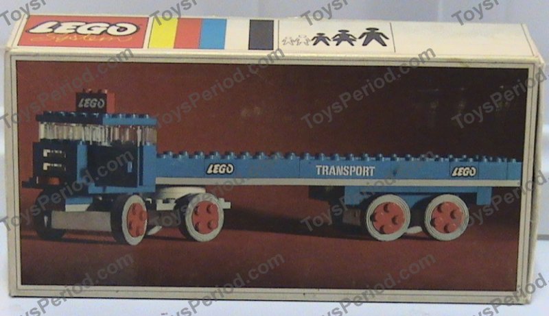 LEGO 334 Truck with Flatbed Instructions and Parts List