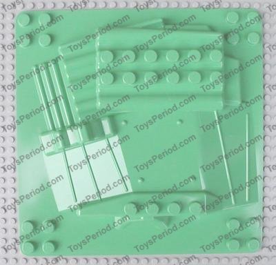 LEGO Sets with Part 44513 Duplo Baseplate Raised 12 x 12 with Four ...