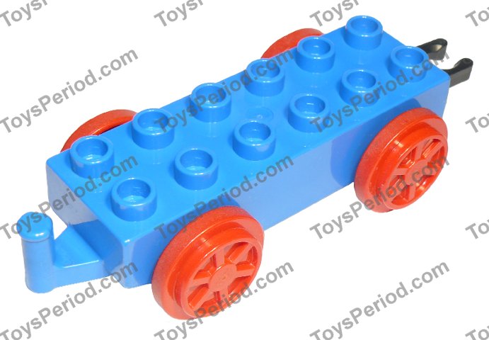 LEGO Sets with Part 4559c01 Duplo, Train Steam Chassis 2 x 6 with Red ...