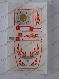 LEGO Sets with Part 70222stk01a Sticker Sheet for Set 70222 ...