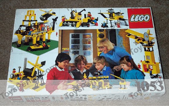 LEGO 1053 Community Buildings Set Parts List