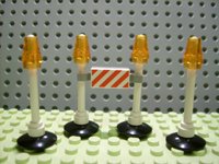 LEGO 7904-3 Advent Calendar 2006, City (Day2) Traffic Control Sticks ...