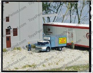 N Structures - Magnuson 439-803 Cab Over Reefer Truck N Scale Vehicle Kit 2