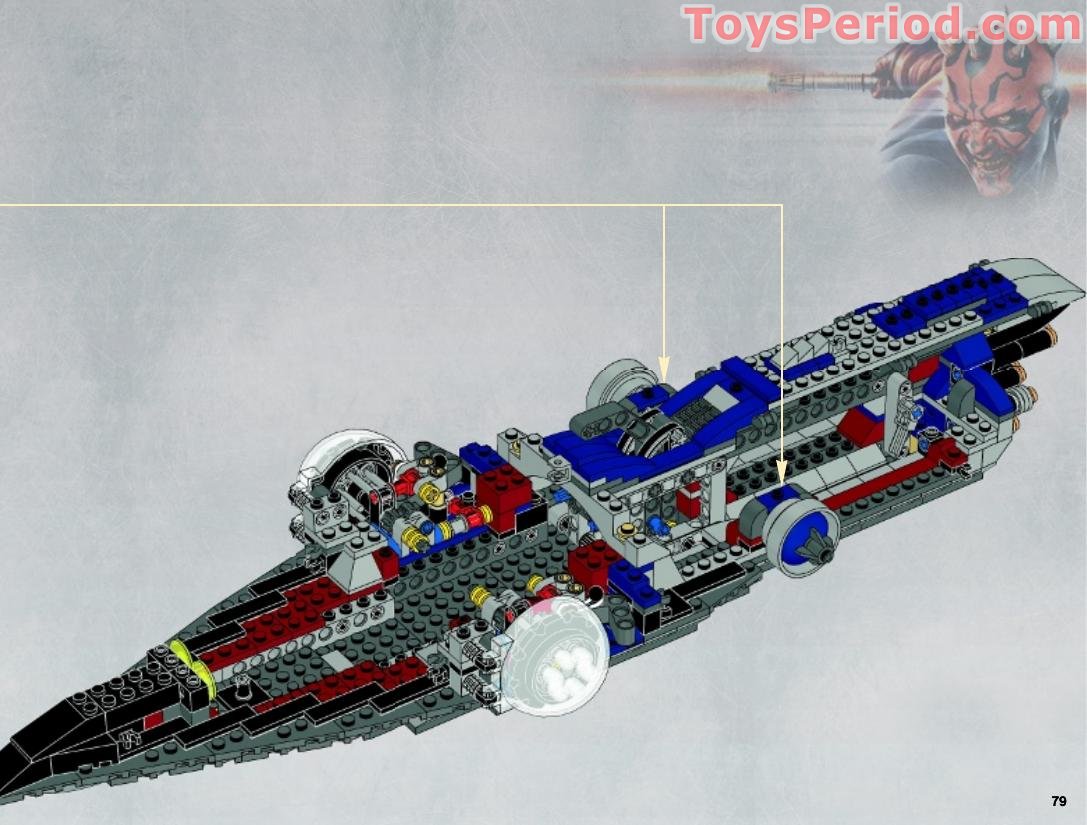LEGO 9515 The Malevolence Instructions and Parts List