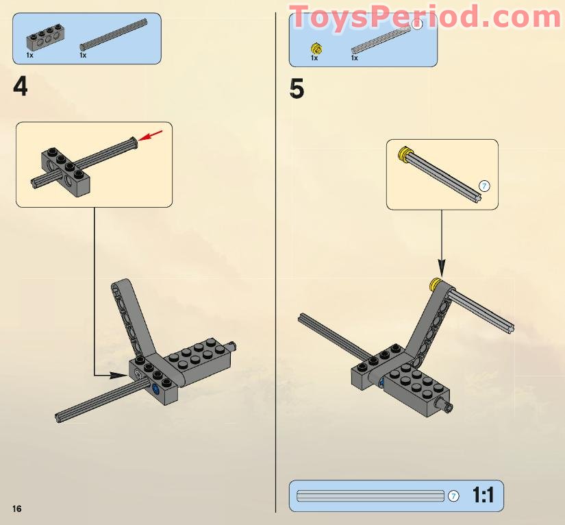 LEGO 2506 Skull Truck Instructions and Parts List