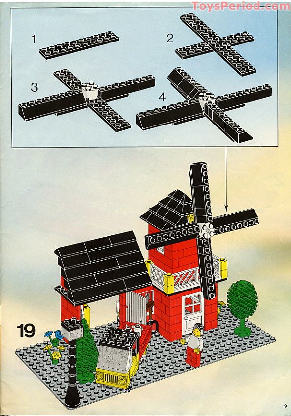 LEGO 730-2 Basic Building Set Instructions and Parts List