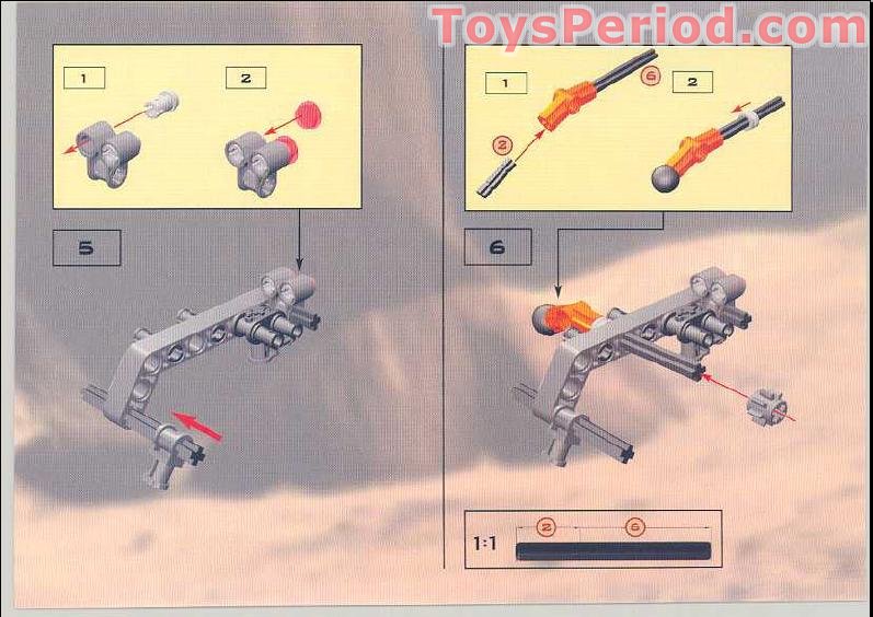 LEGO 10023 Bionicle Master Builder Set Instructions and Parts List