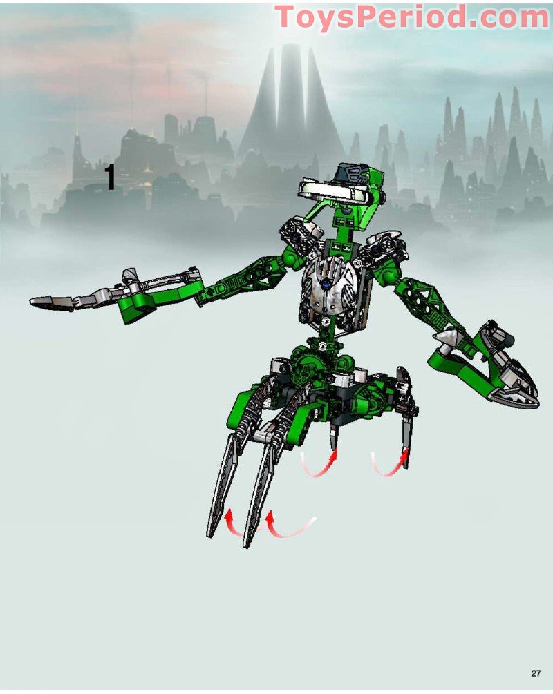 LEGO 10202-2 Ultimate Dume Instructions and Parts List