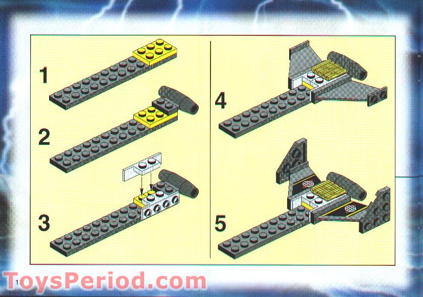 LEGO 6773 Alpha Team Helicopter Instructions and Parts List