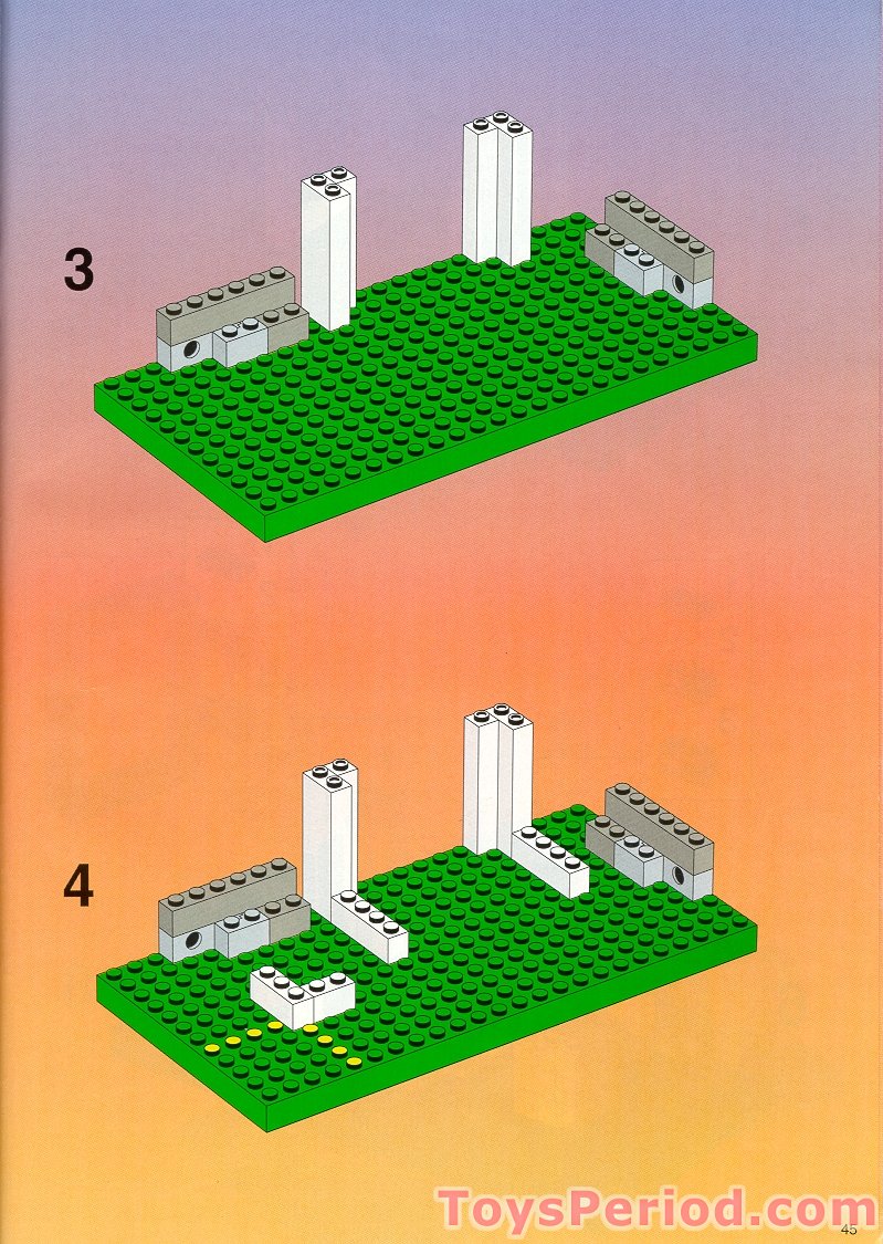 LEGO 6093 Flying Ninja Fortress Instructions and Parts List