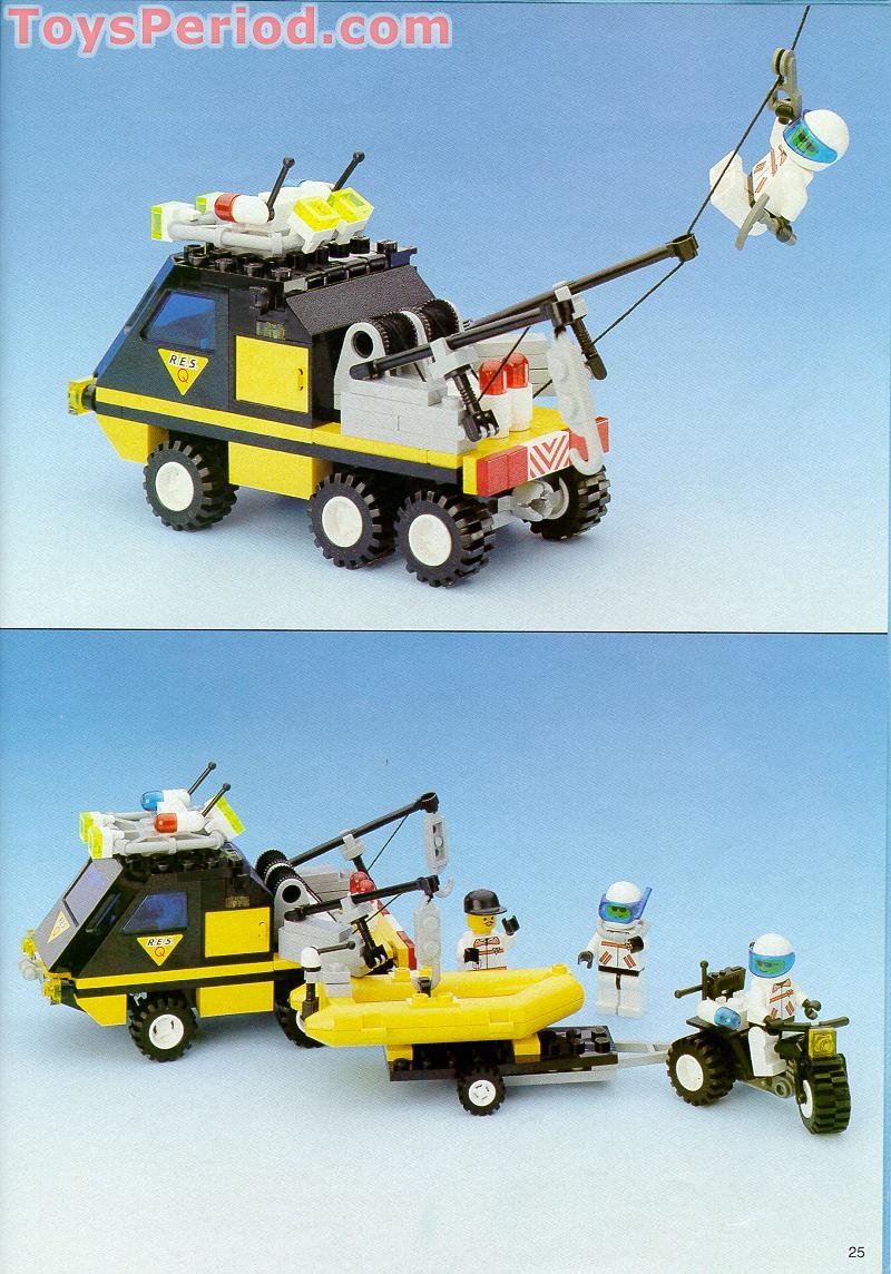 LEGO 6479 Emergency Response Center Instructions and Parts List
