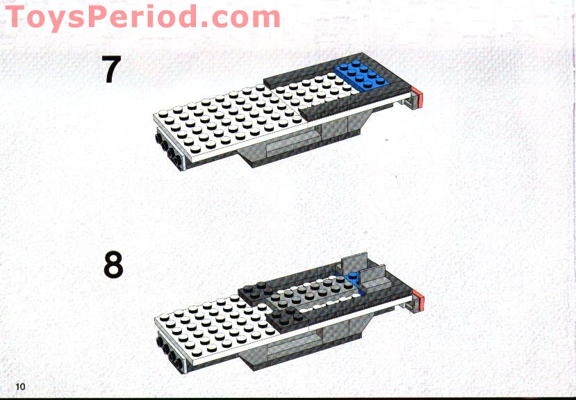 LEGO 7033 Armored Car Action Instructions and Parts List
