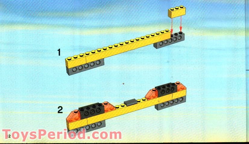 LEGO 7243 Construction Site Instructions and Parts List