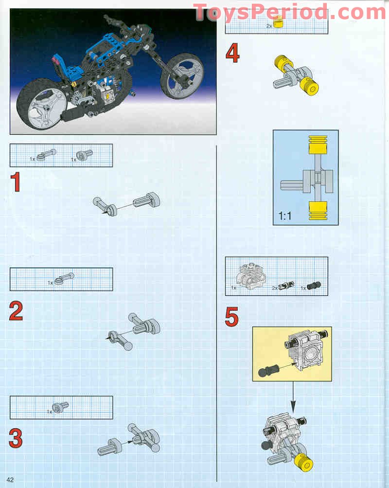 LEGO 8417 Mag Wheel Master Instructions and Parts List