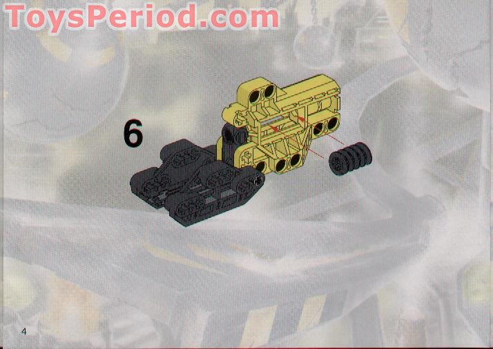 LEGO 8514 Power Instructions and Parts List
