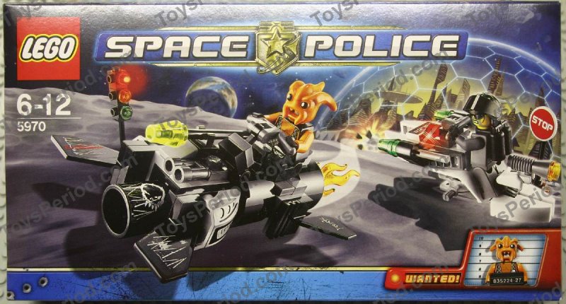 LEGO 5970 Freeze Ray Frenzy Set Parts List