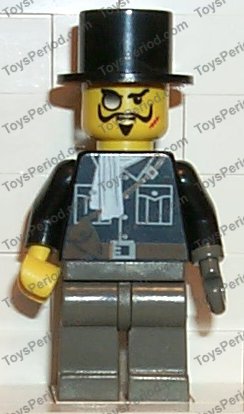 LEGO Sets with Minifigure adv025 Lord Sam Sinister with Black Top Hat