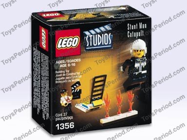 LEGO 1356 Stuntman Catapult Instructions and Parts List
