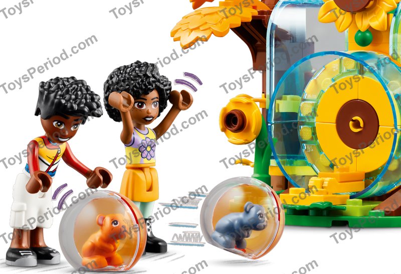 LEGO 42601 Hamster Playground Set Parts List