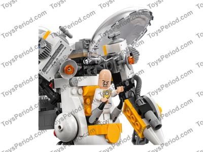 LEGO 70920 Egghead Mech Food Fight Set Parts List