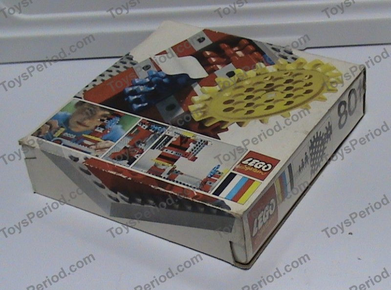 LEGO 801-1 Gear Set Parts List