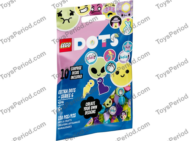 LEGO 41946 Extra DOTS – Series 6 Set Parts List