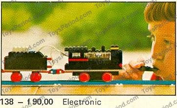 LEGO 138 Electronic Train - Forward, Backward and Stop Instructions and ...