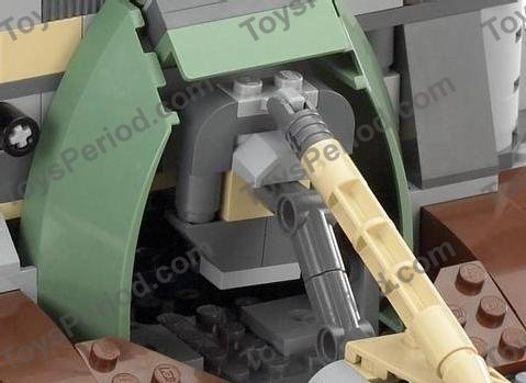 LEGO 6209 Slave I Instructions and Parts List