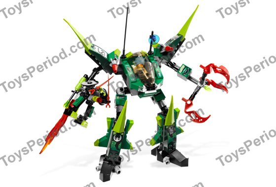 LEGO 8114 Chameleon Hunter Instructions and Parts List