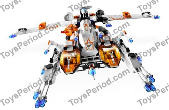 LEGO 7644 MX-81 Hypersonic Operations Aircraft Instructions and Parts List