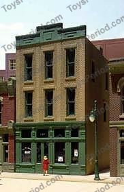 HO Structures - DPM 204 Walker Building New HO Scale City Structure Kit