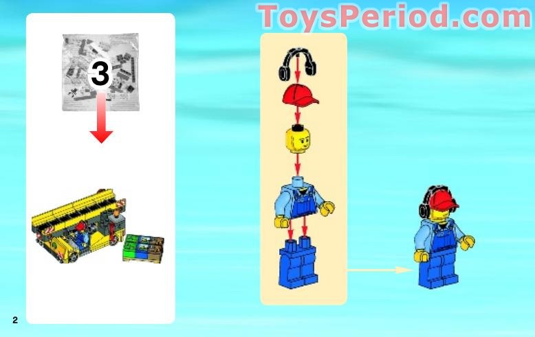 LEGO 60022 Cargo Terminal Instructions and Parts List