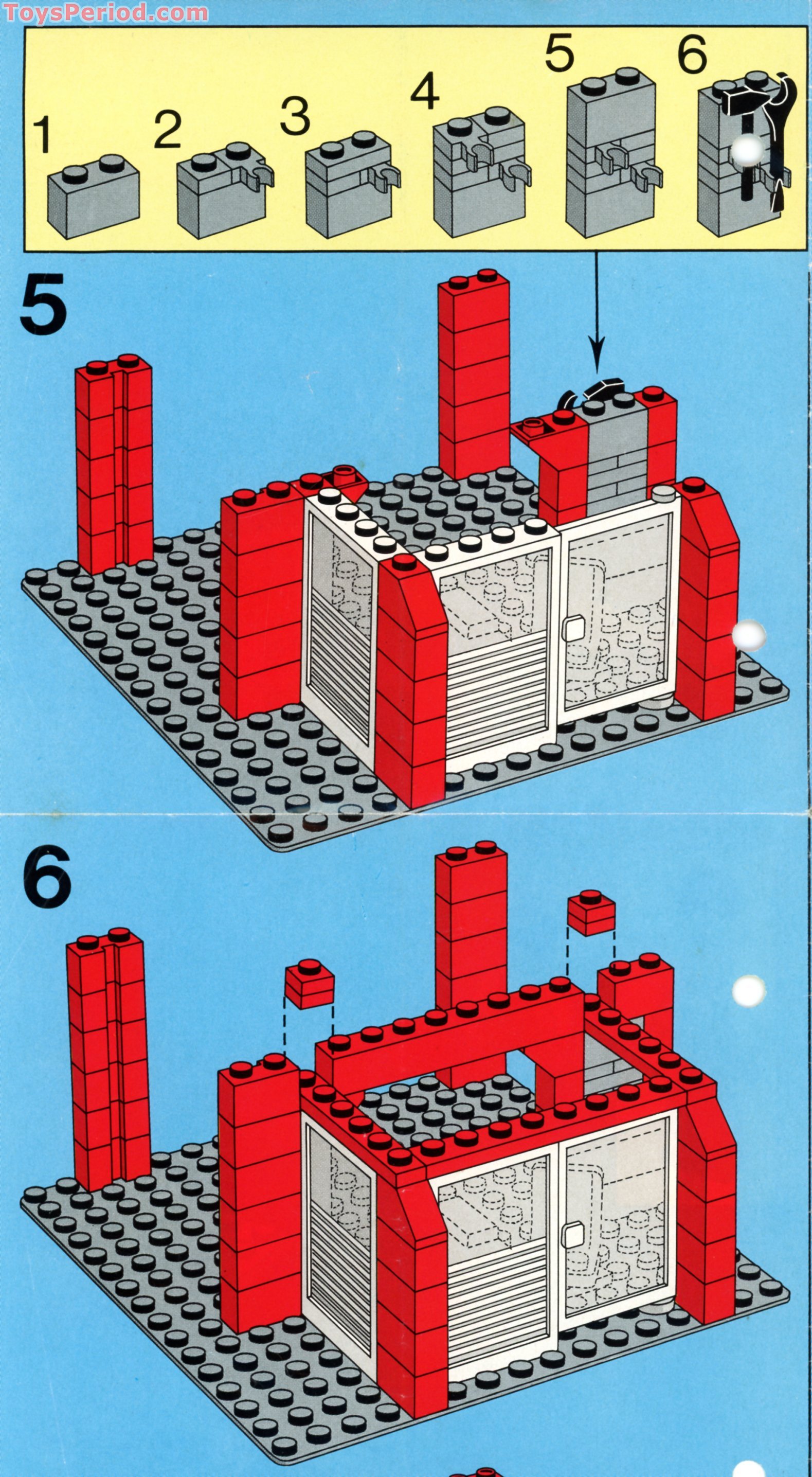 LEGO 6369 Auto Workshop Instructions and Parts List