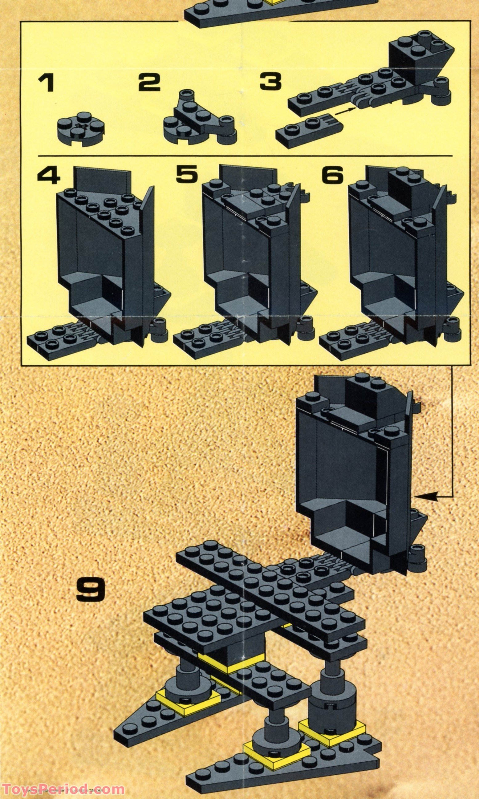 LEGO 6876 Alienator Instructions and Parts List