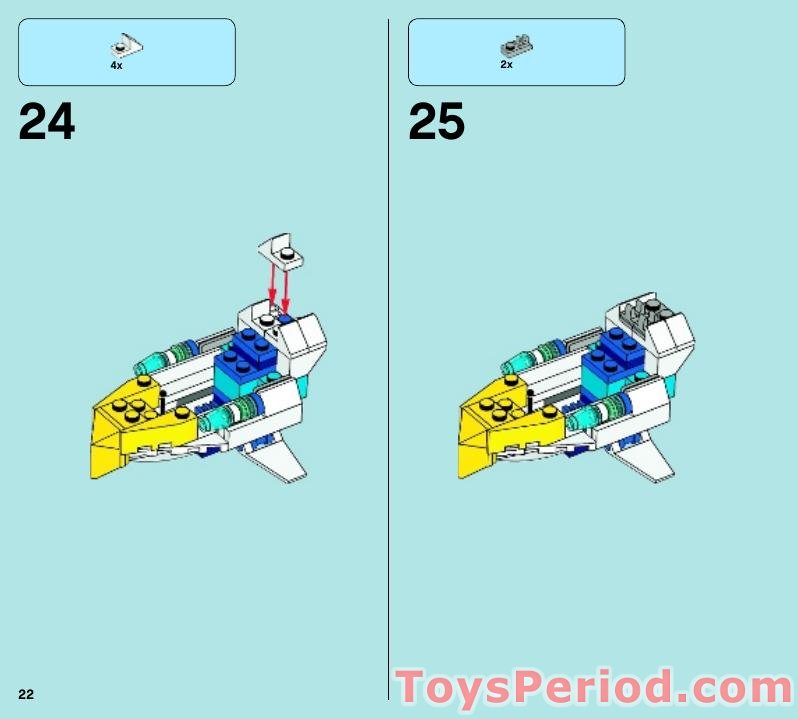 Lego Chima Eris Eagle Interceptor Instructions
