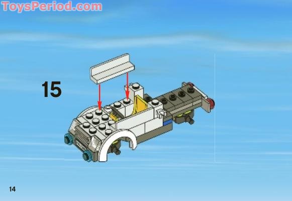 LEGO 7285 Police Dog Unit Instructions and Parts List