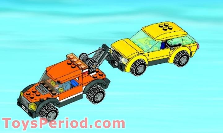 LEGO 4207 City Garage Instructions and Parts List