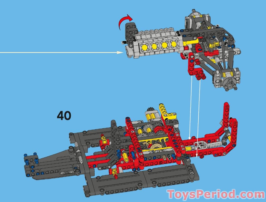 LEGO 42000 Grand Prix Racer Instructions and Parts List