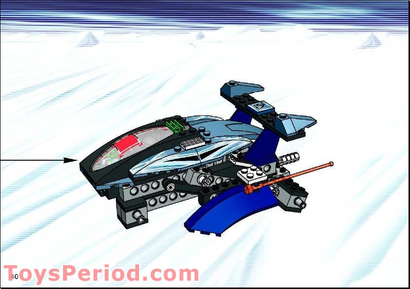 LEGO 4744 Tundra Tracker Instructions and Parts List