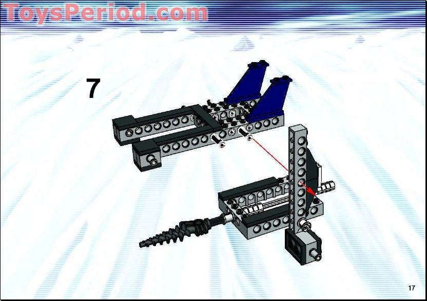 LEGO 4744 Tundra Tracker Instructions and Parts List