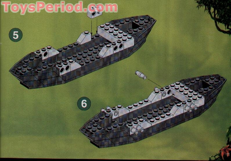 LEGO 5956 Adventurers Expedition Air Balloon Instructions and Parts List