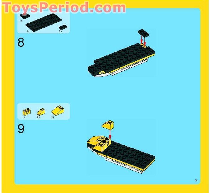 LEGO 6745 Propeller Power Set Parts Inventory and Instructions - LEGO ...