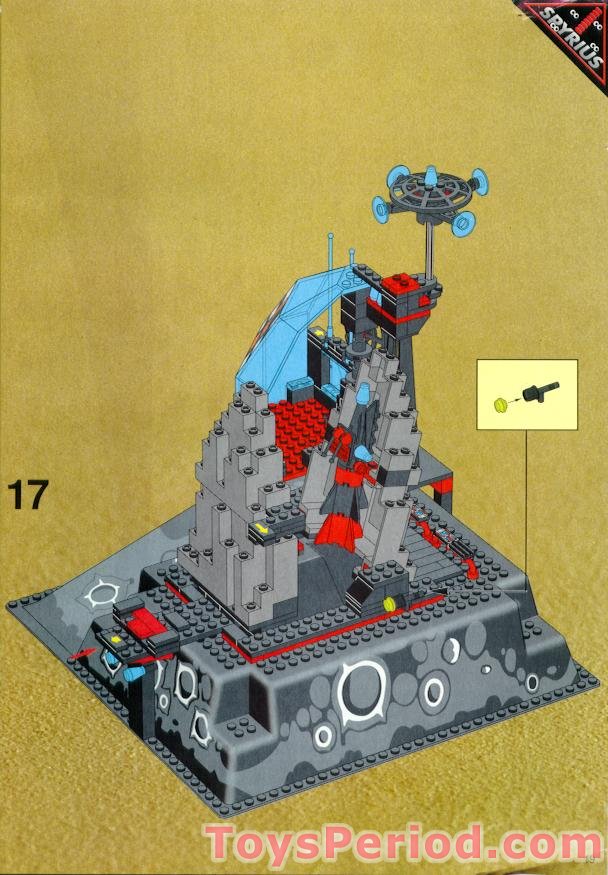 LEGO 6959 Lunar Launch Site Instructions and Parts List