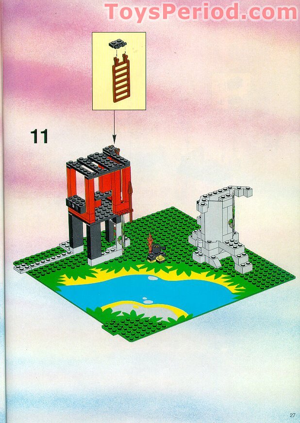 LEGO 6278 Enchanted Island Instructions and Parts List