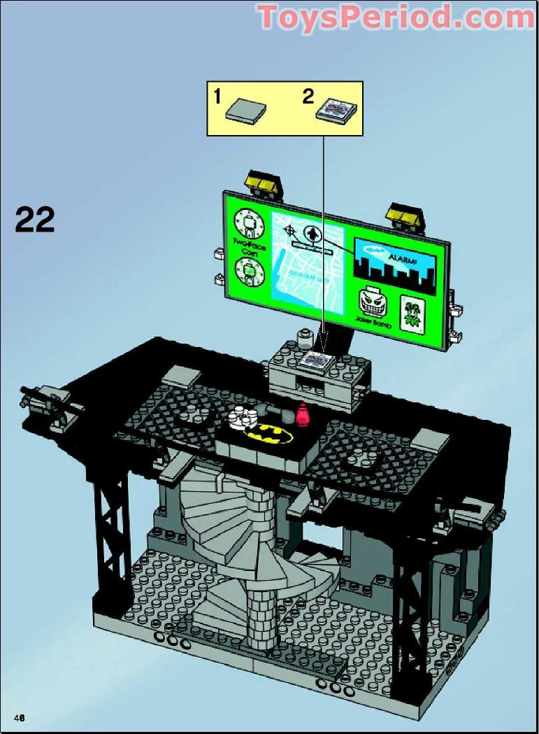 LEGO 7783 The Batcave: The Penguin and Mr. Freeze's Invasion ...