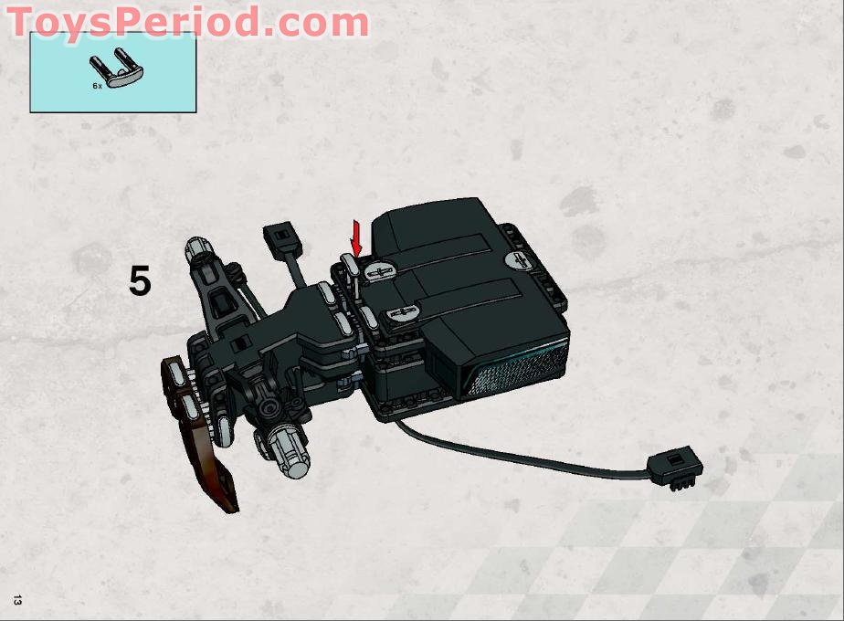 LEGO 8675 Outdoor Challenger Instructions and Parts List
