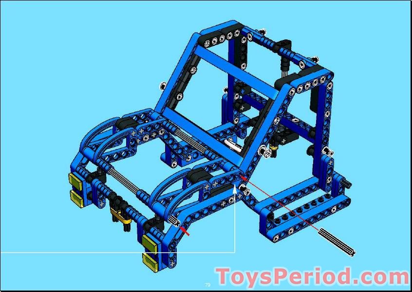 LEGO 8435 4wd Instructions and Parts List