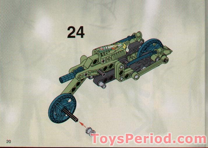 LEGO 8509 Swamp Instructions and Parts List