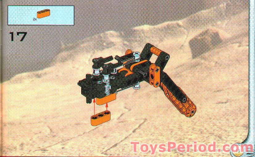 LEGO 8537 Nui-Rama Instructions and Parts List